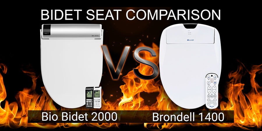 Bio Bidet BB-2000 Bliss vs Brondell Swash 1400: Bidet Toilet Seat Comp