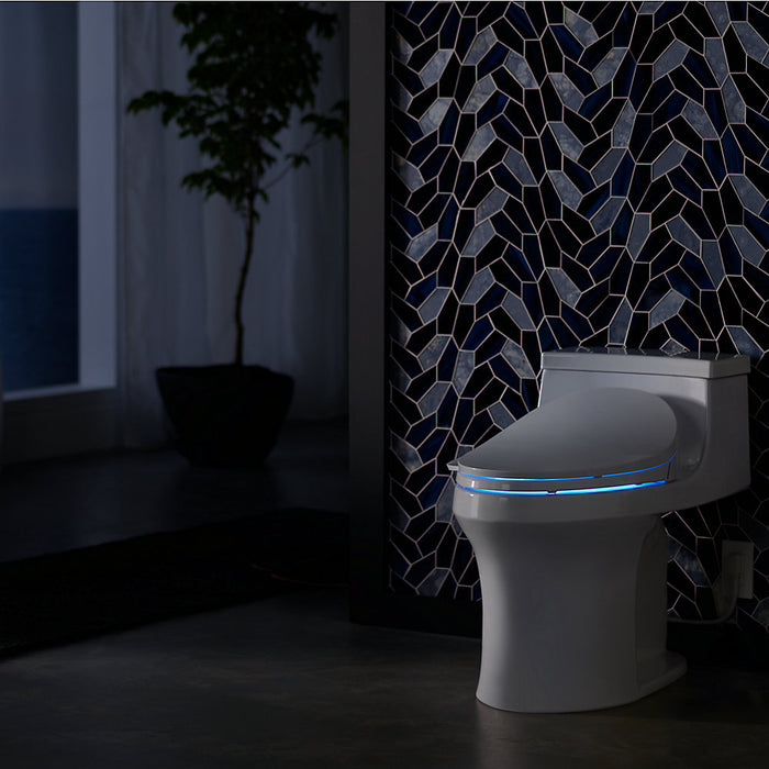 Kohler C3 230 K-4108 Elongated Electronic Bidet Toilet Seat | BidetKing.com
